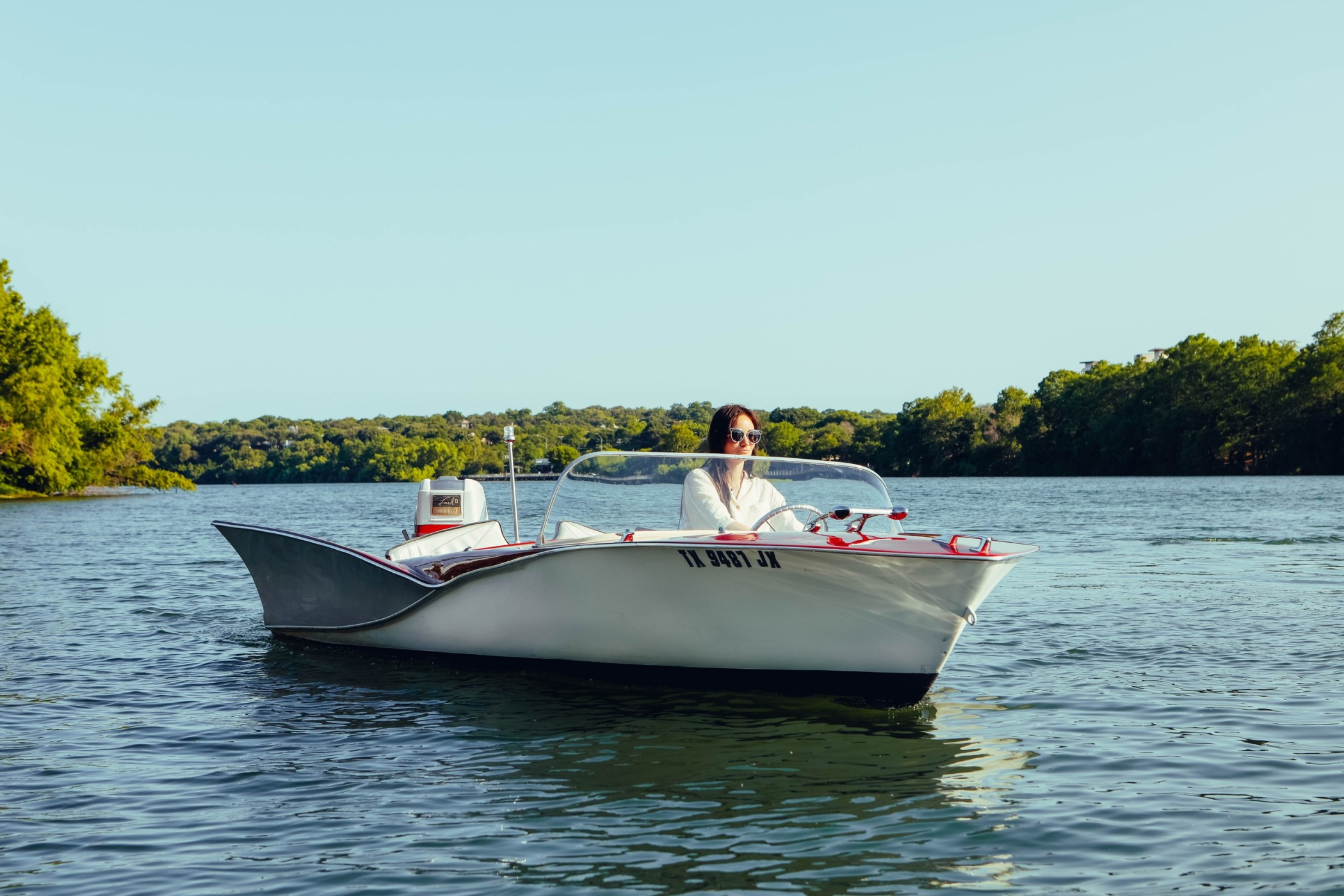 Batgirl Retro Boat Cruises | Retro Boats ATX