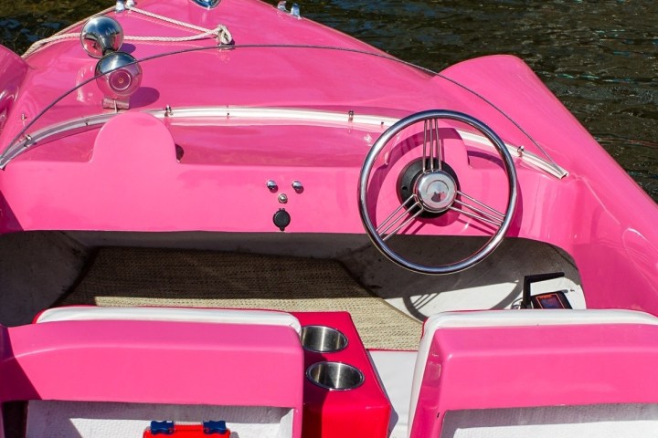 Trixie Retro Boat Sunset Cruise | Retro Boats ATX